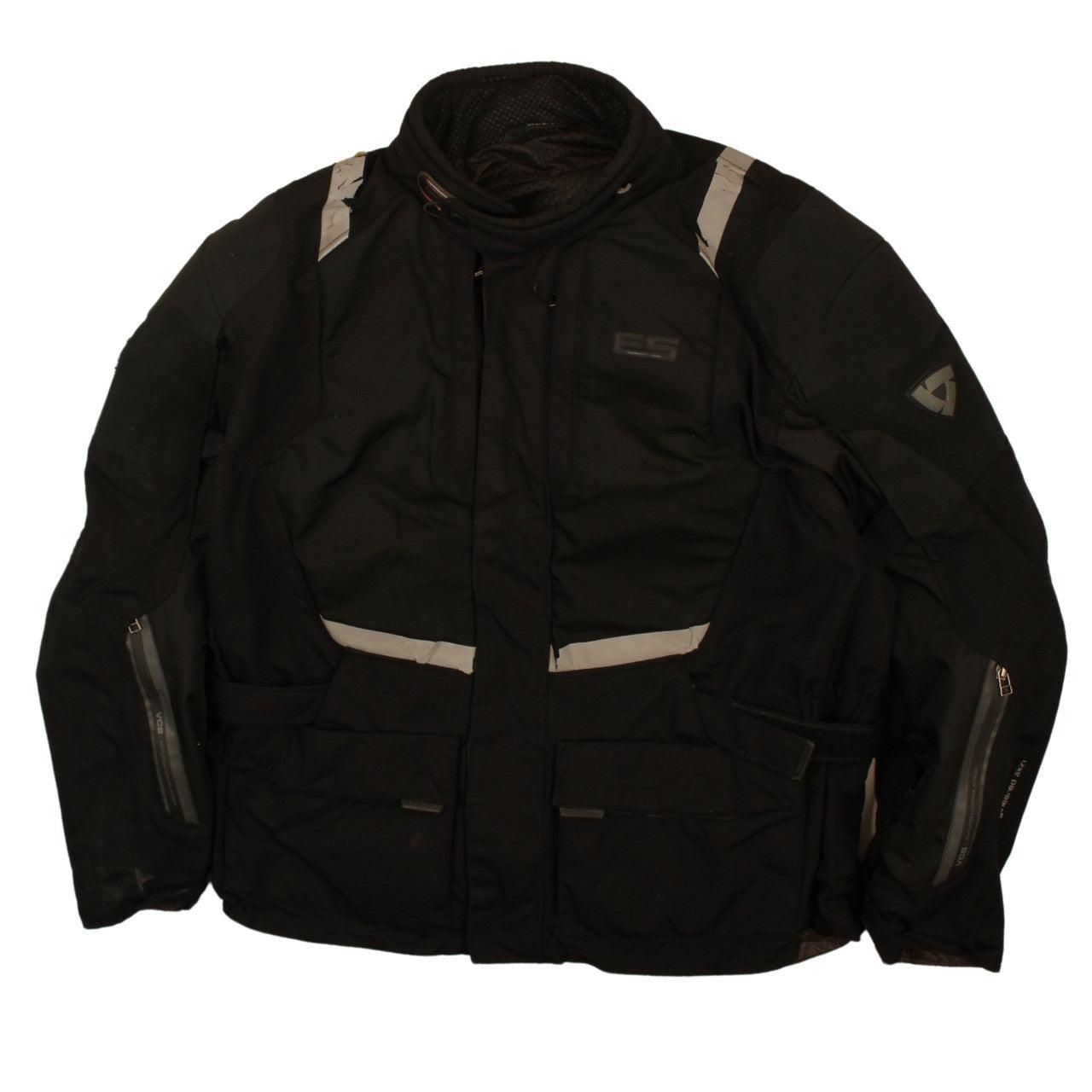 90s Black XXLarge Heavyweight Motorcycle Windbreaker Jacket Vintage ...